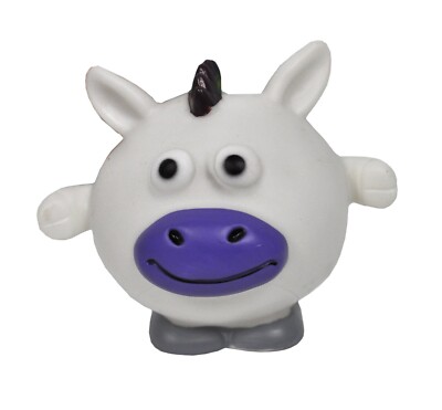 Fun Cow Squeaky Dog Toy | eBay