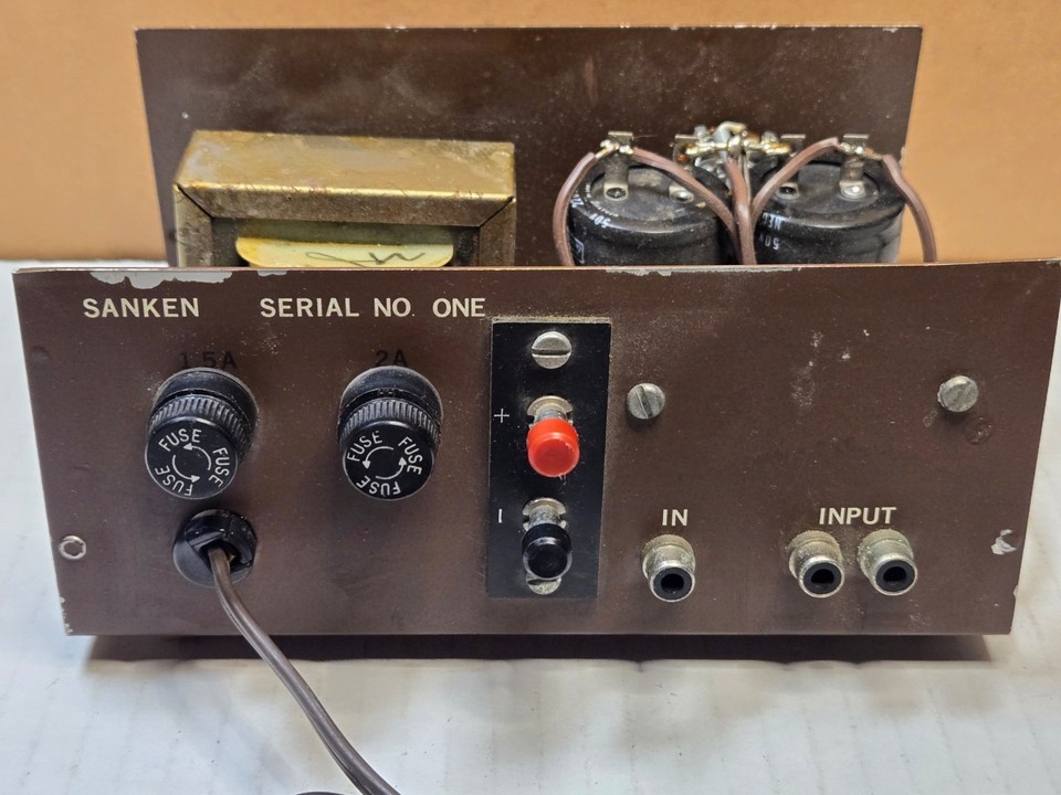 SANKEN Serial No. One SI-1010G Small Mono Power Amplifier Super RARE ...