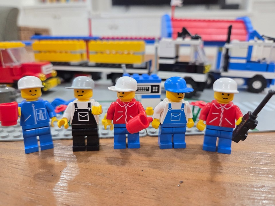 1987 Legoland Lego Classic Town Set 6393 Big Rig Truck Stop near ...