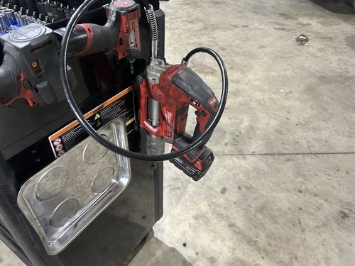Milwaukee M18 Grease Gun Wall Mount Holder Black | eBay