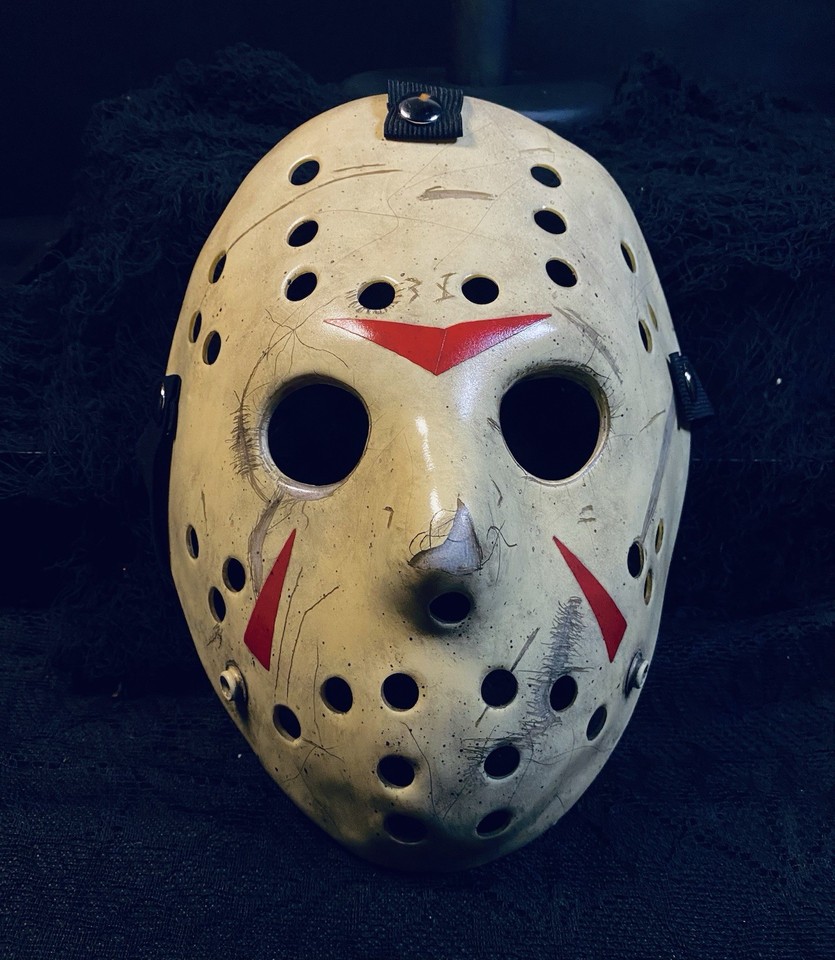Friday The 13th Part 3 Barn Scene Hockey Mask & Undermask Rehaul Jason ...