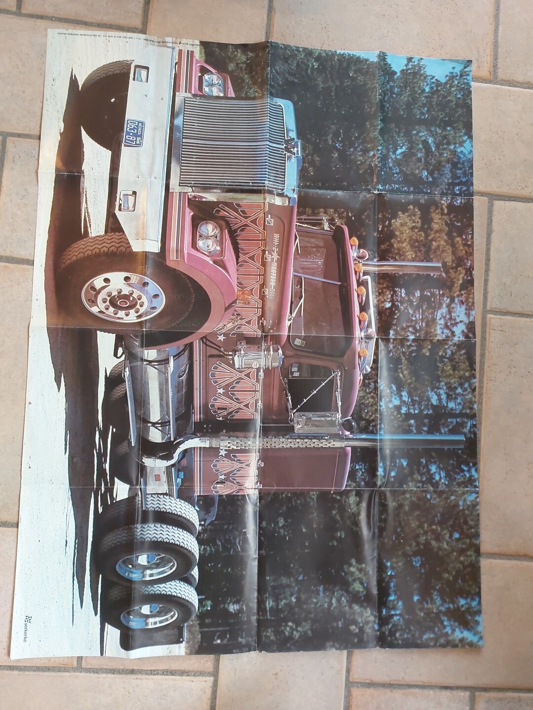 Poster Vintage Original Western Star Conventional Poster Verkerke ...