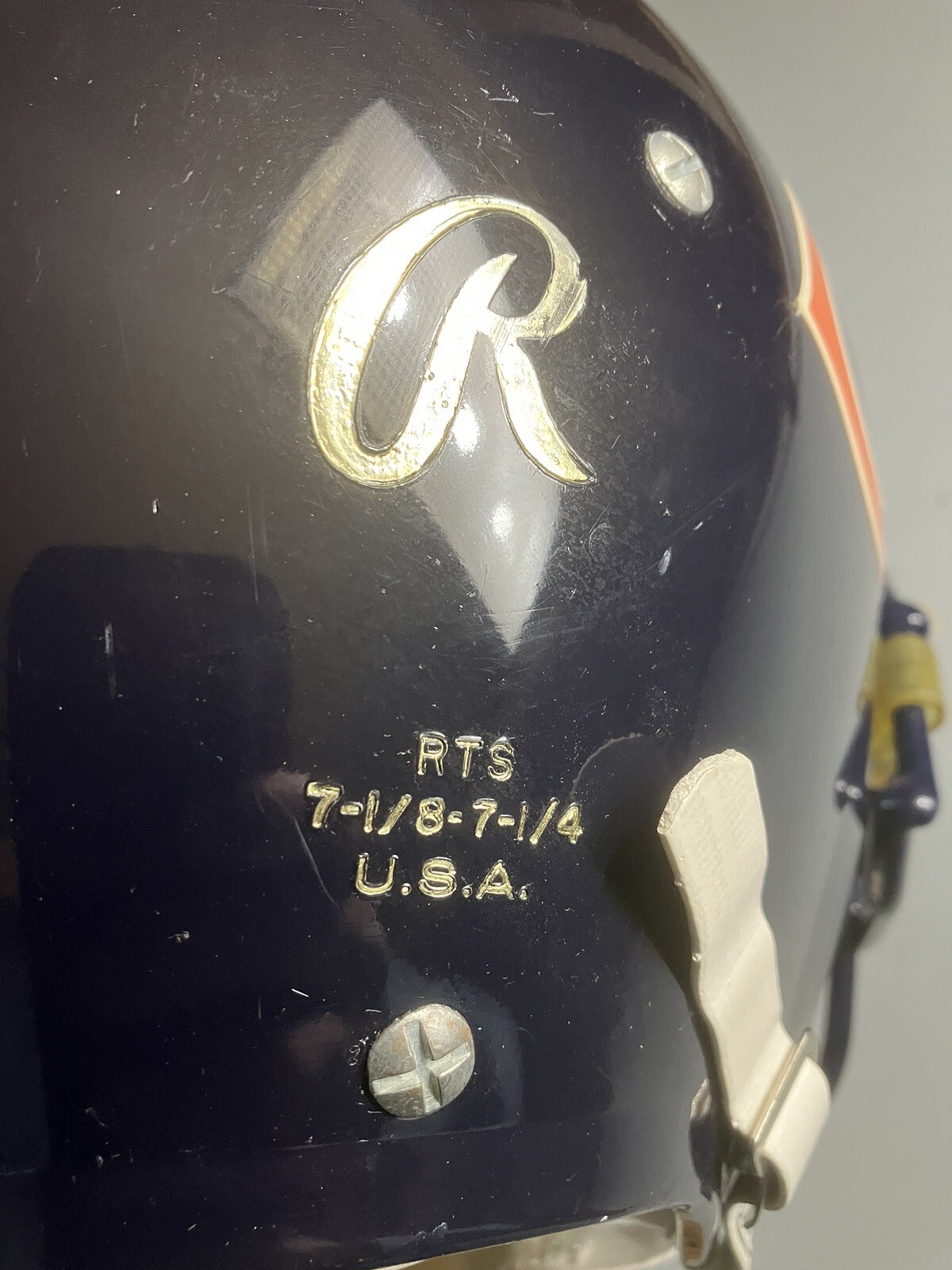 Vintage Rawlings RTS Helmet 1980’s Chicago Bears ‘Noodle Helmet’ Team ...