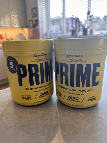 Prime Hydration + Powder 5 gallon Tub Lemonade US Edition | eBay UK