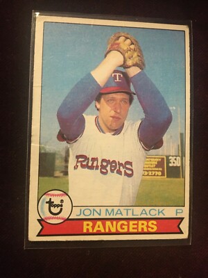 1979 Topps #315 Rangers Jon Matlack Baseball Card | eBay