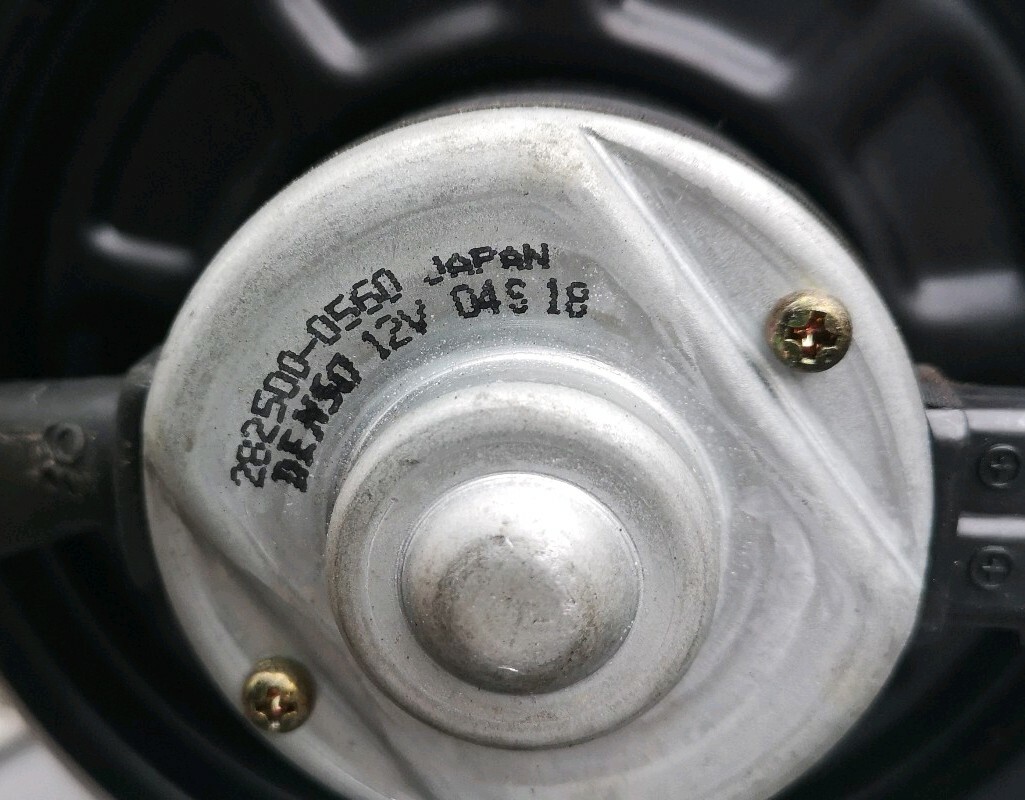 Toyota Glanza V EP91 OEM 4EFTE BLOWER MOTOR 282500 0560 DENSO 12v 04S18 ...