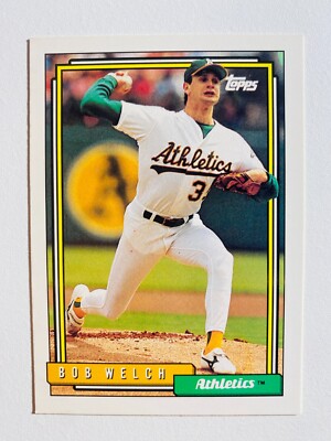 1992 TOPPS #285 BOB WELCH NM-MT MLB BASEBALL CARD | eBay