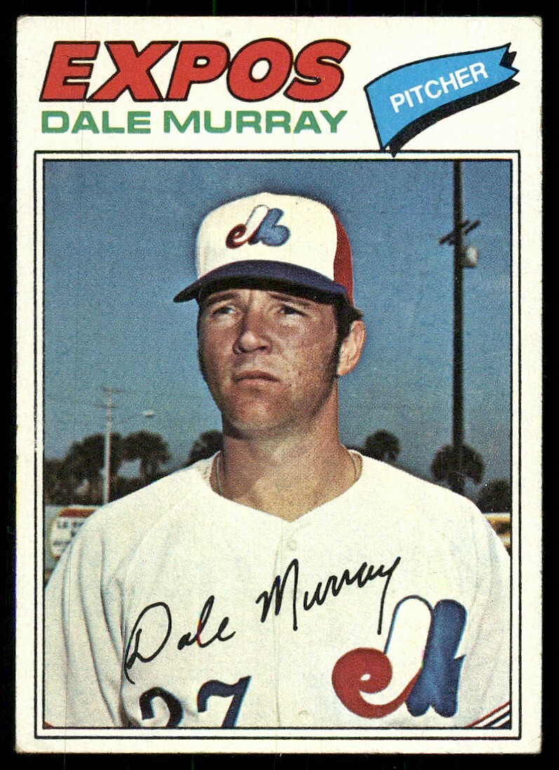 1977 Topps AA Dale Murray #252 EX Excellent 5 Montreal Expos | eBay