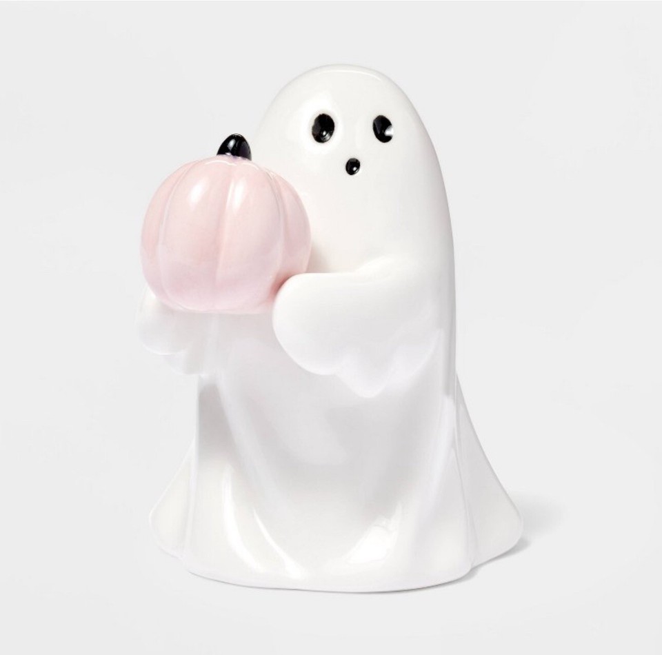 Bootiful Ceramic Ghost Halloween Decorative Figurine Target Hyde & EEK ...