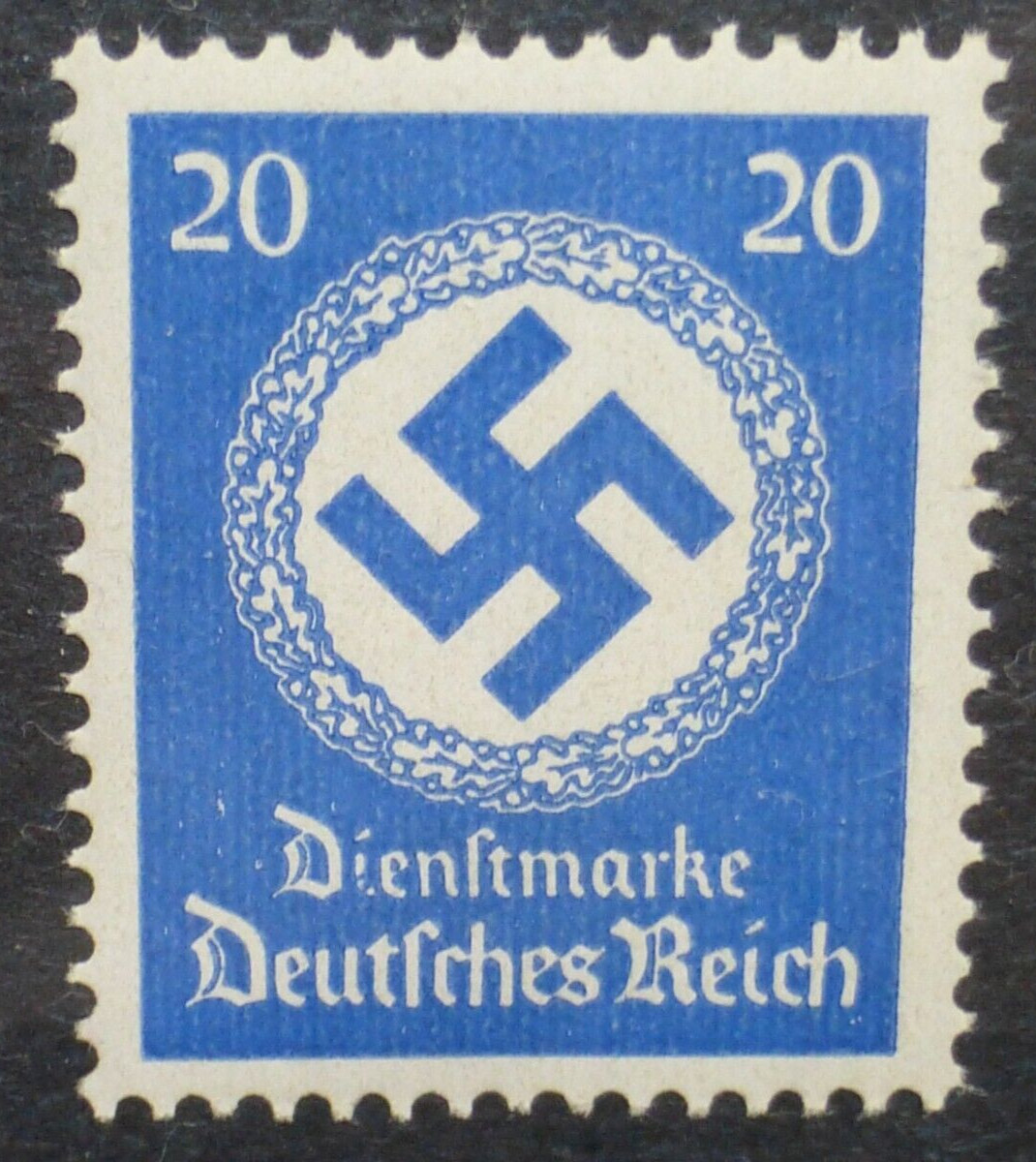 Nazi Germany Swastika Stamp 1934-1944 Third Reich WW2 Reichspfennig ...