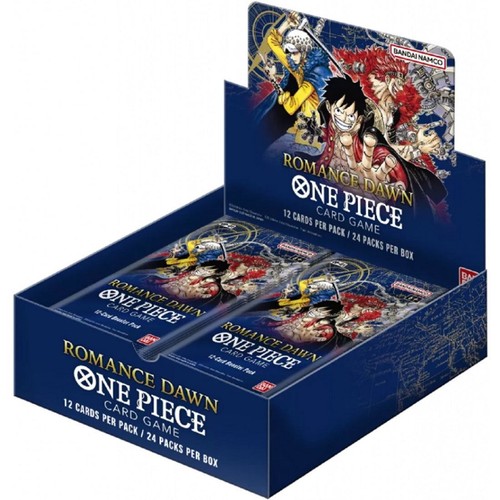 One Piece TCG: Romance Dawn Booster Box [OP-01] 24 Packs [BANDAI NAMCO ...