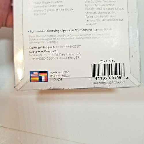 B3 Button Die Set 38-9690 Buttons Sizzix Sizzlits 4 Dies for sale ...