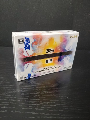 2024 TOPPS INCEPTION HOBBY BOX (1 AUTO/7 Cards) MLB Baseball Brand New ...