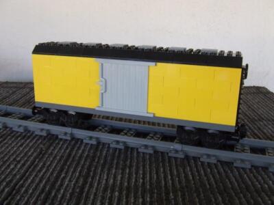 * New * Custom Built Lego Box Car Train Built With New Lego Bricks MOC ...