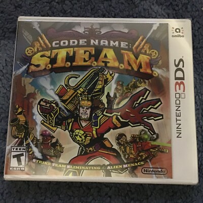 CODE NAME S.T.E.A.M. 3DS FACTORY SEALED ***FREE FAST SHIP ...