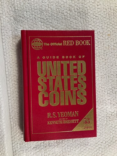 A Guide Book Of United States Coins “Red Book” 53rd Edition Hardback ...