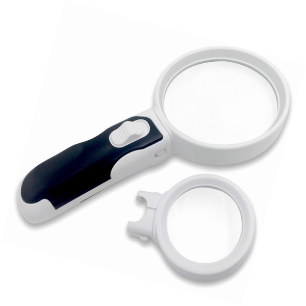 Fancii LED Lighted Magnifying Glass Reading Magnifier With Light Strong ...