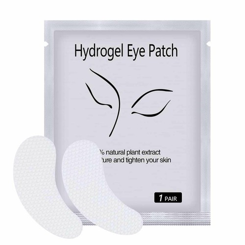 100Pcs Eye pads Eyelash Pad Gel Patch Lint Free Lashes Extension Mask ...