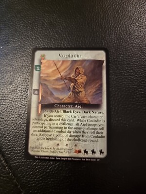 Robert Jordan's Wheel Of Time Ccg Cards 1x Couladin | eBay