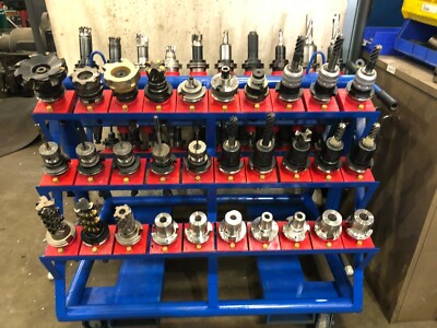 Heavy Duty CNC CAT50 TOOL CART HOLDS 60 | eBay