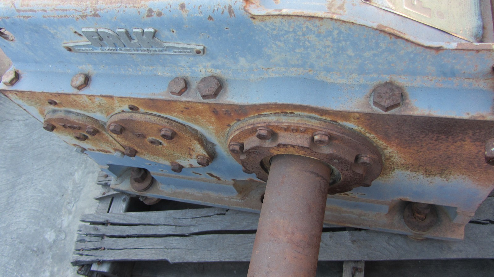 Falk Right Angle Gearbox 5HP Model 2050YB3-A Input RPM 1750 Output RPM ...