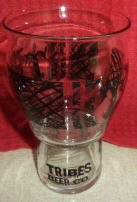 TRIBES BEER CO Illinois Craft Brewery Beer Glass | eBay
