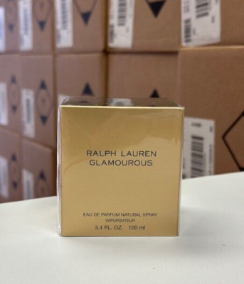 * GLAMOUROUS * Ralph Lauren 3.4 oz edp Perfume Women * BRAND NEW IN BOX ...
