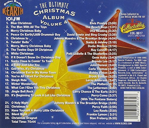 K-EARTH 101FM - Ultimate Christmas Album, Volume 4 90431961728| eBay