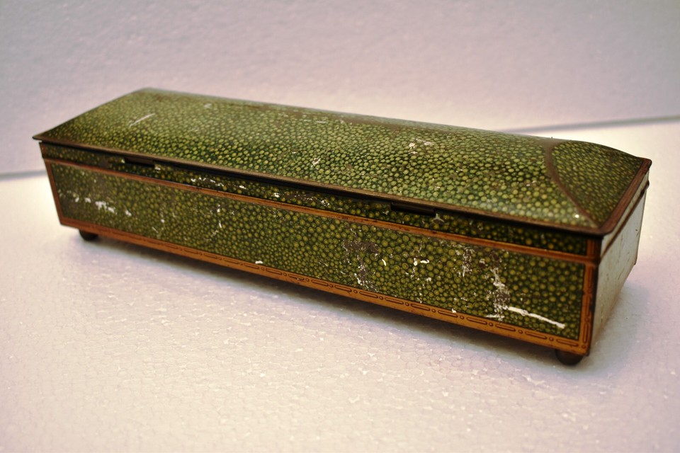 Antique Metal Cigarette Box - Passing Show Cigarettes - Circa 1920s ...