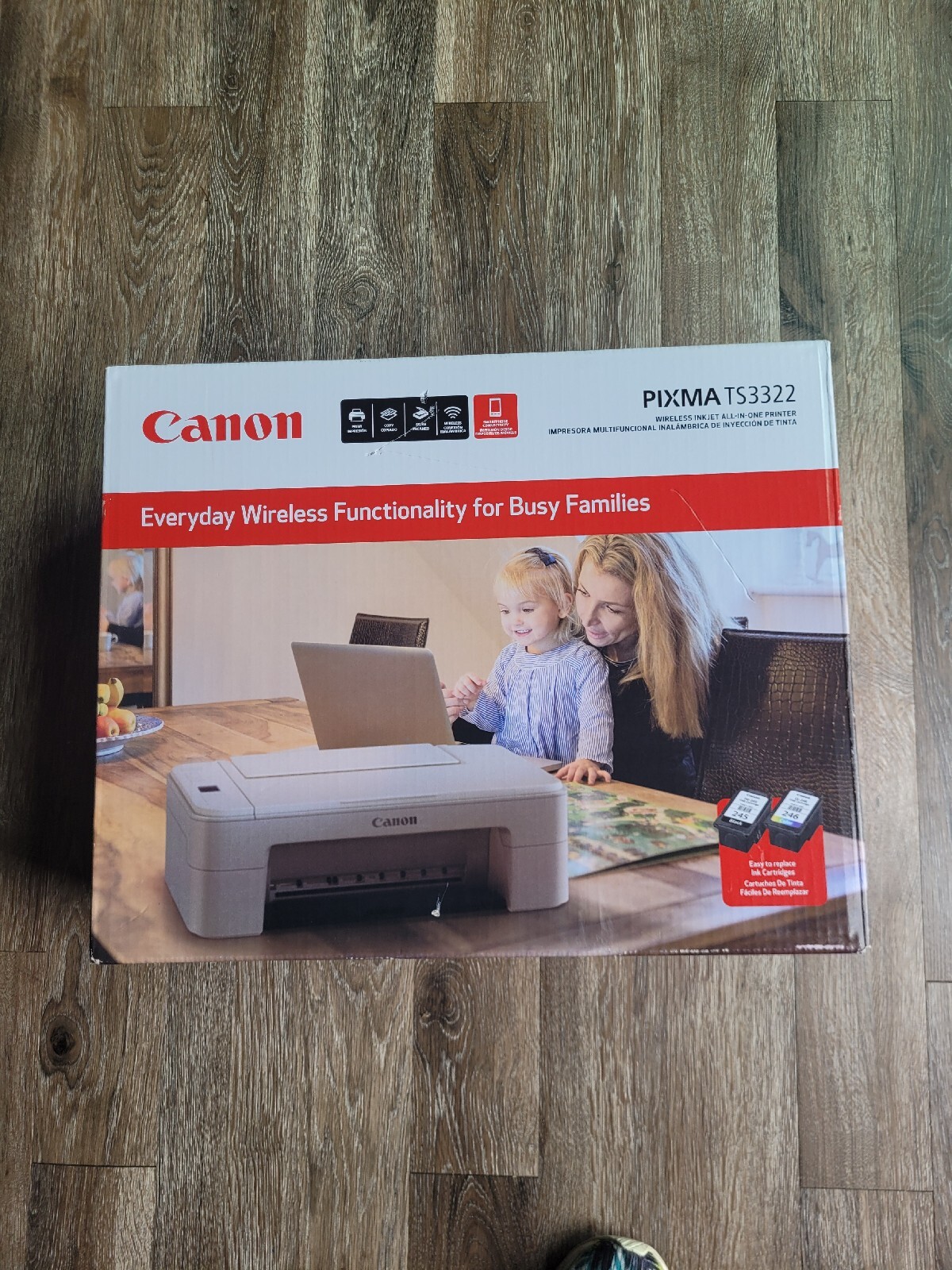 New Canon PIXMA TS3322 Wireless Inkjet All-In-One Printer 13803324471 | eBay