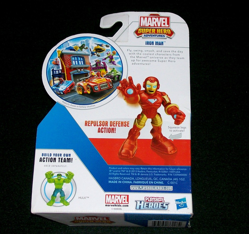 Marvel Iron Man Super Hero 2013 Hasbro Action Figure W/Packaging ...