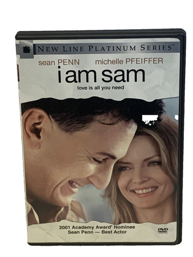 I Am Sam (DVD,2001) Widescreen Sean Penn, Michelle Pfeiffer, Dianne ...