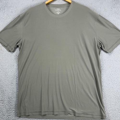 True Classic T-Shirt Mens XL Grey Crew Neck Stretch Short Sleeve Tee ...