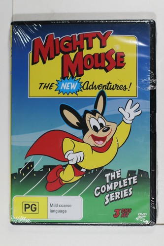 The New Adventures Of Mighty Mouse (1987) Region 4 New (Partially Open ...