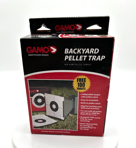 Gamo Cone-backyard Pellet Trap With Paper Targets Collapsible Trap ...