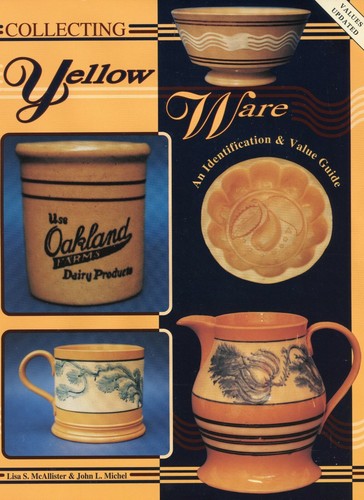 Antique Yellow Ware Stoneware Pottery - Types Makers Marks / Book ...