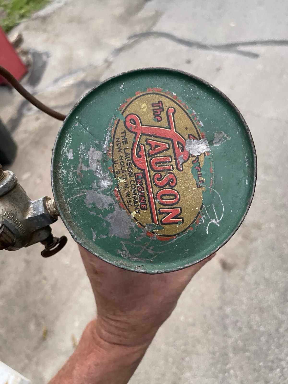 Vintage Lauson Engine Fuel / Gas Tank / Go Kart / Minibike / Fuel Tank ...