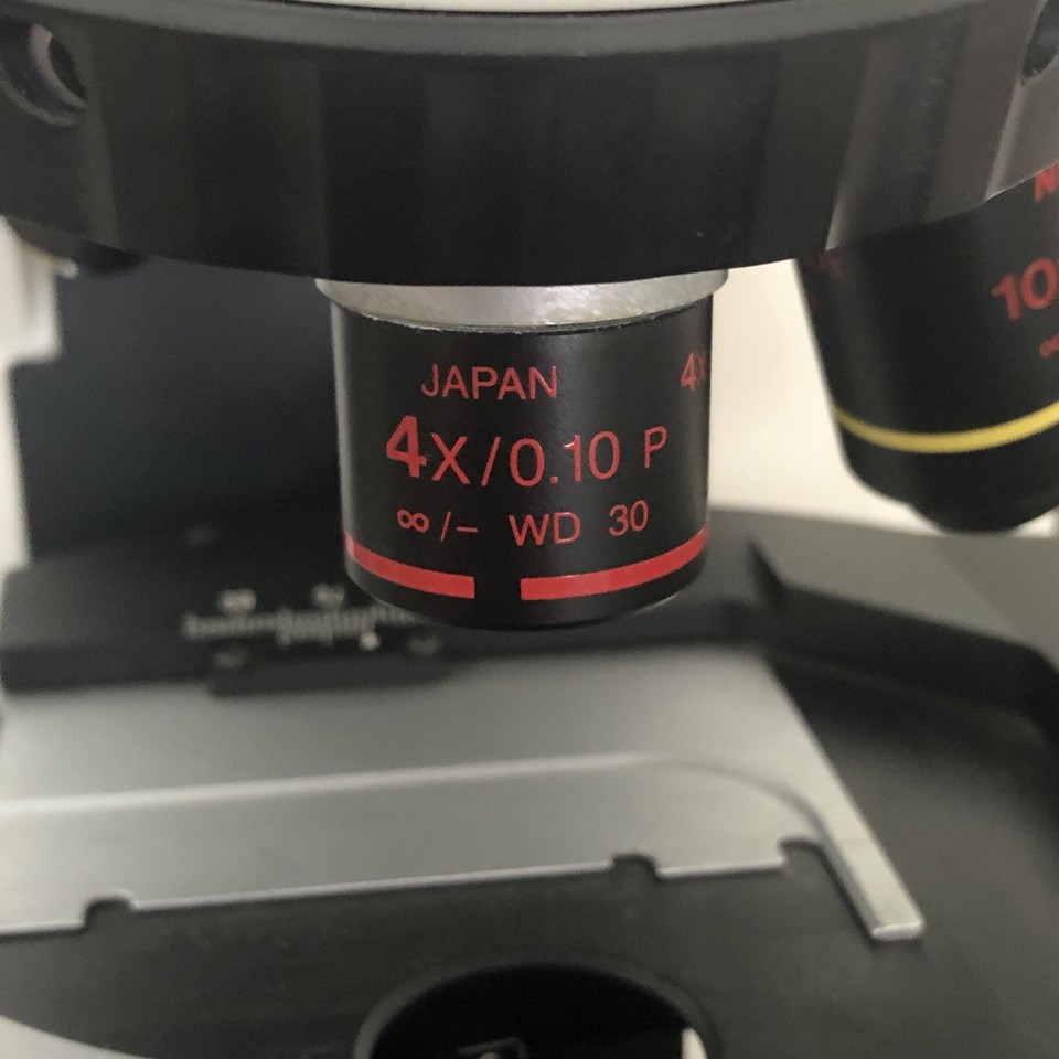 Nikon E400 Polarizing Microscope 4xP/10xP/20xP/40xP Complete w/ Tools ...