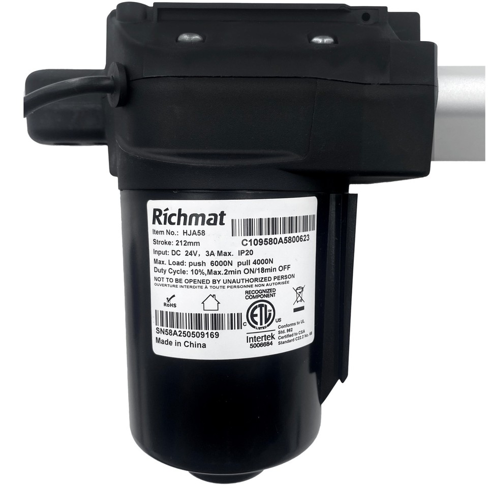 Richmat Motor HJA58 Replacing GM1450-LM Actuator for Power Recliner ...