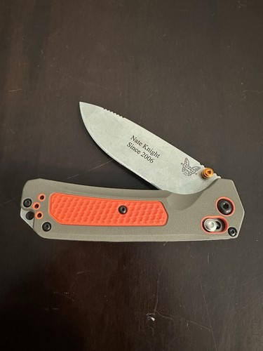 Benchmade 15061 Grizzly Ridge Folding Knife S30V Stainless Steel * USED ...