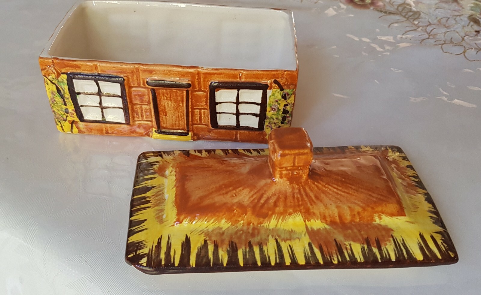 Cottage Ware English Pottery, Made in England, Hand Painted ...