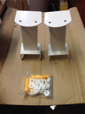 Milano Alpha - White Floor-Mounting Feet for Alpha Designer Radiators ...