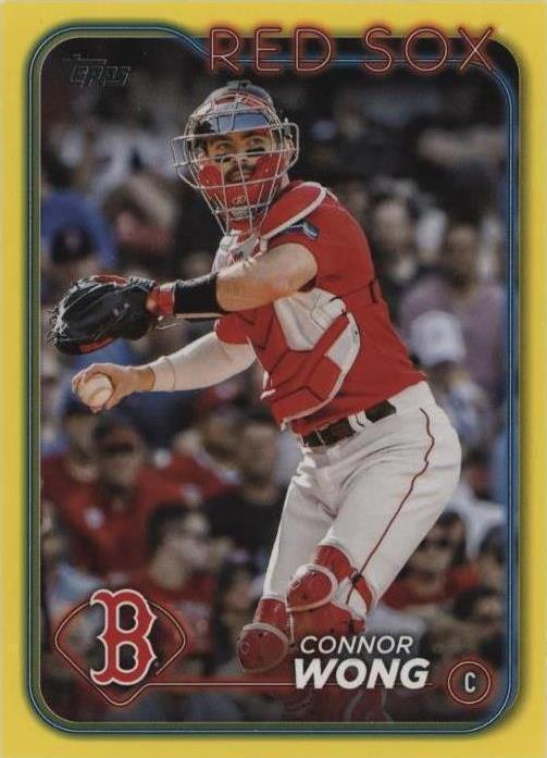 2024 Topps Series 1 - Connor Wong #104 Yellow for sale online | eBay