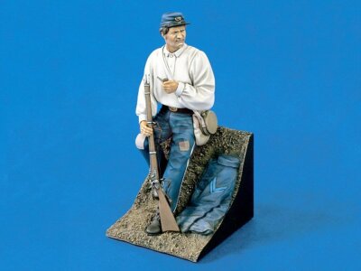 Verlinden 120mm 1/16 CSA Corporal Clinch Rifles 5th Georgia Inf. Civil ...