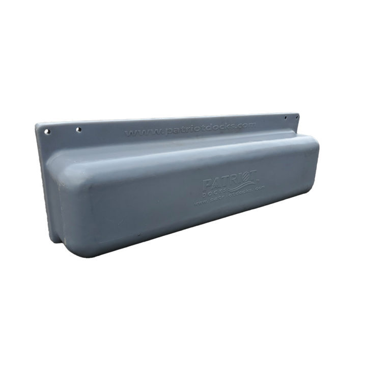 Patriot Docks Premium T Shaped Float Boat Lake dock with Poly gray ...