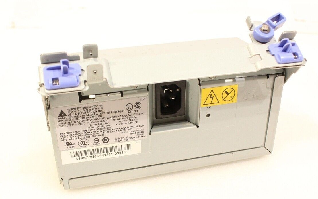IBM 240W SurePOS 500 Models 526, 566, and E2S 54Y2265 FRU 54Y2266 DPS ...
