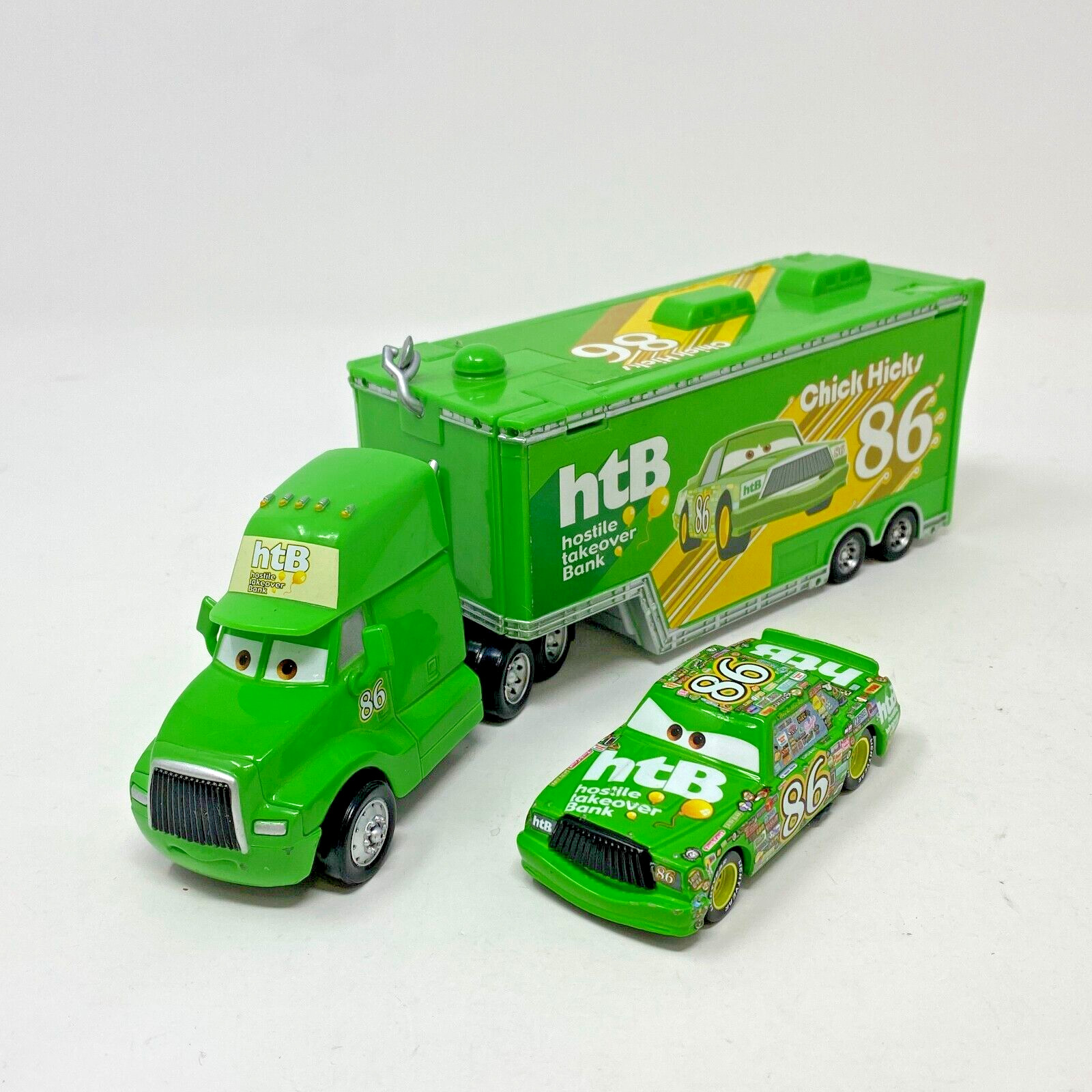 Disney Pixar Cars Tomika Chick Hicks C-11 Free Shipping with Tracking ...