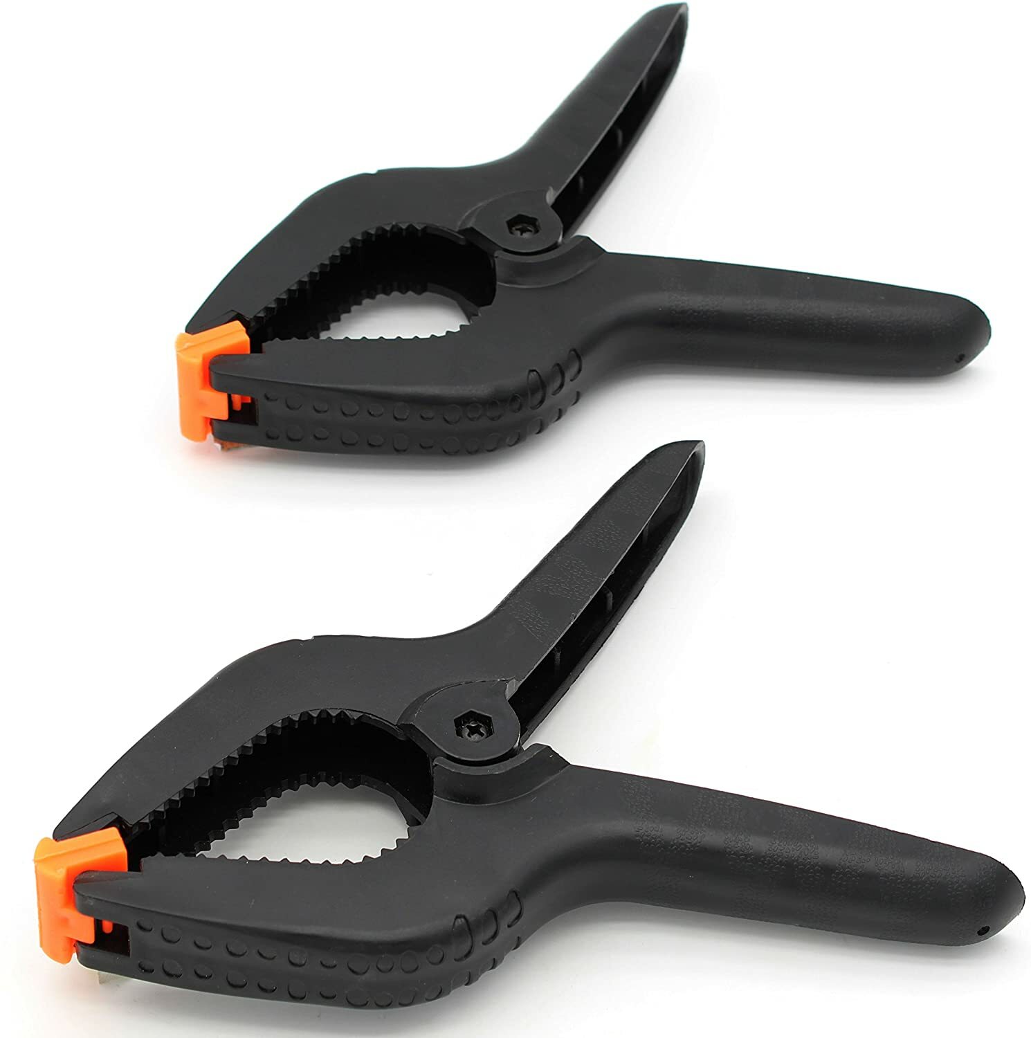 12 Pcs Pack 6 Inch Spring Clamps Large Heavy Duty Plastic Muslin Clamps ...