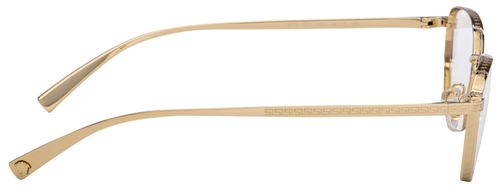 New Versace Reading Glasses VE Mod.1266 1252 54-17 140 Shiny Gold ...