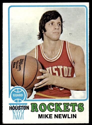 1973-74 Topps Mike Newlin Set Break Houston Rockets #44 | eBay